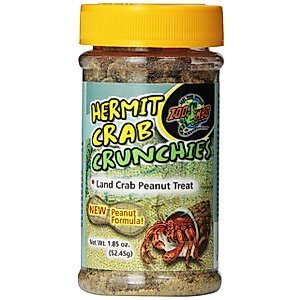 Zoo Med Hermit Crab Peanut Crunchies, 1.85-Ounce