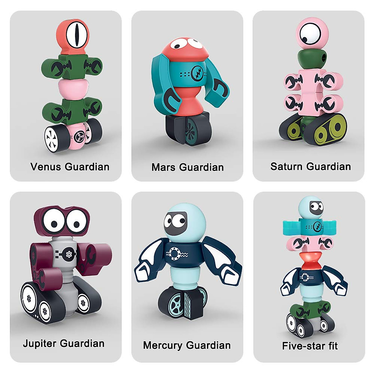 Magnetic Building Blocks Set