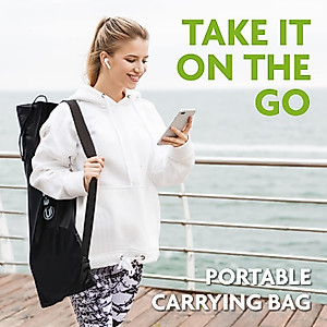 E-Jet Badminton Net Rackets Shuttlecocks Combo Set - Portable & Instant Setup (Backyard Fun, Beach Park Picnic Outdoor Games), Green, 5.1 x 7.8Ft, (EOB72740)