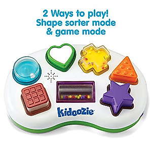 Kidoozie Lights ‘n Sounds Shape Sorter - Toddler Toy for Ages 9-24 Months - Helps Develop Hand-Eye Coordination and Problem Solving Skills!