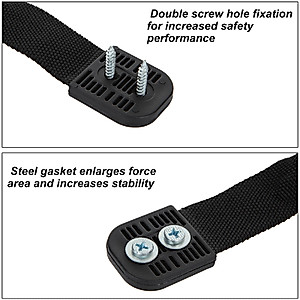 8 PCS Kayak Handles Replacement Kayak Carry Handles with Hardware Black Canoe Boat Side Mount Carry Handles with Screws, Canoe Accessories for Ocean Lifetime Pelican Kayaks Boat Suitcase Luggage