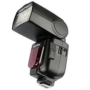 Godox TT600 Flash 2.4G HSS Thinklite Camer Flash Speedlite Built in Godox X System Receiver Wireless GN60 Master/Slave Camera with Xpro-N Trigger Transmitter Compatible Nikon Camera (2pcs)