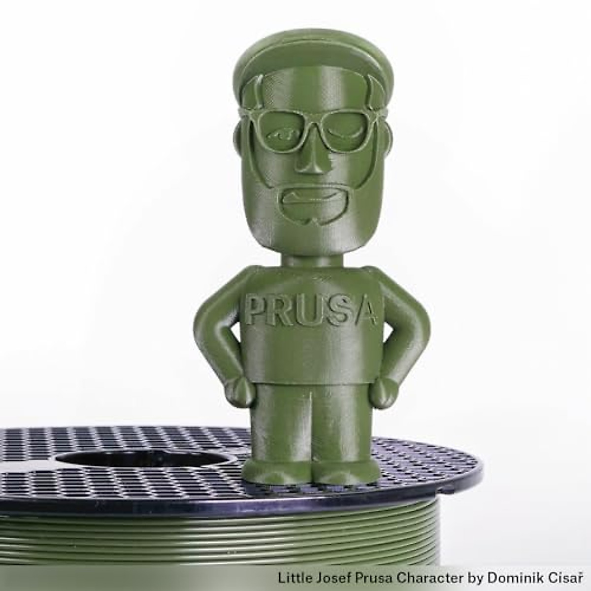Prusament PLA Army Green 1kg Filament 1.75mm 1kg Spool (2.2 lbs), Diameter Tolerance +/- 0.02mm