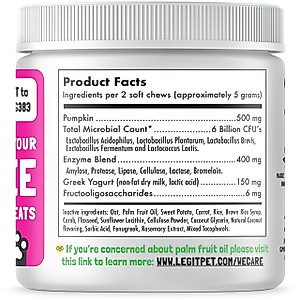 Omega 3 Alaskan Salmon Oil Treats for Dogs 120 Fish Oil Chew and Probiotics for Dogs Natural Digestive Enzymes Prebiotics for Allergy 120 Chews