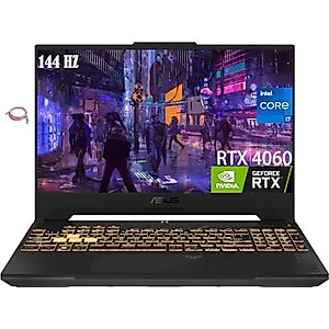 ASUS 2023 TUF F15 Gaming Laptop, 15.6/'' FHD 144Hz FHD, NVIDIA GeForce RTX 4060, Intel Core i7-12700H, 32GB DDR4, 2TB PCIe SSD,Wi-Fi 6, Windows 11 Home, IPS-Type Display, Backlit Keyboard, Gray/OLY