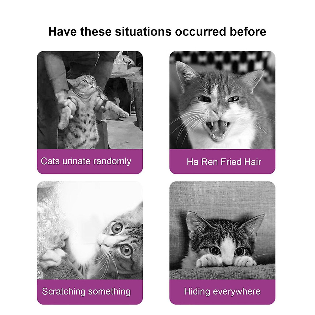 Cat Calming Diffuser - Cat Pheromone Diffuser, Natural Feline Calm Pheromones | Long Lasting Reduces Stress and anxietyy Cat Plug in Calm Diffuser, Anti anxietyy Cat Sedative Diffuser for Serenity