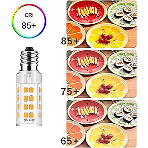 2Pack LED Makeup Mirror Bulb Replacement Mirror 20W RP34B Light Bulb fits BE151T BE71CT BE47X BE47BR for Cosmetic Vanity Makeup Mirror with Single Double Sided Lighted Magnification (6000K)