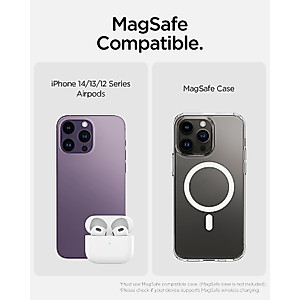 Spigen ArcField (MagFit) MFM Made for MagSafe 15W Wireless Charger Kickstand for iPhone 15 Plus Pro Max iPhone 14 13 12 USB C Charger Stand pad Standby with 6.6ft Cable -Wall Charger Not Included