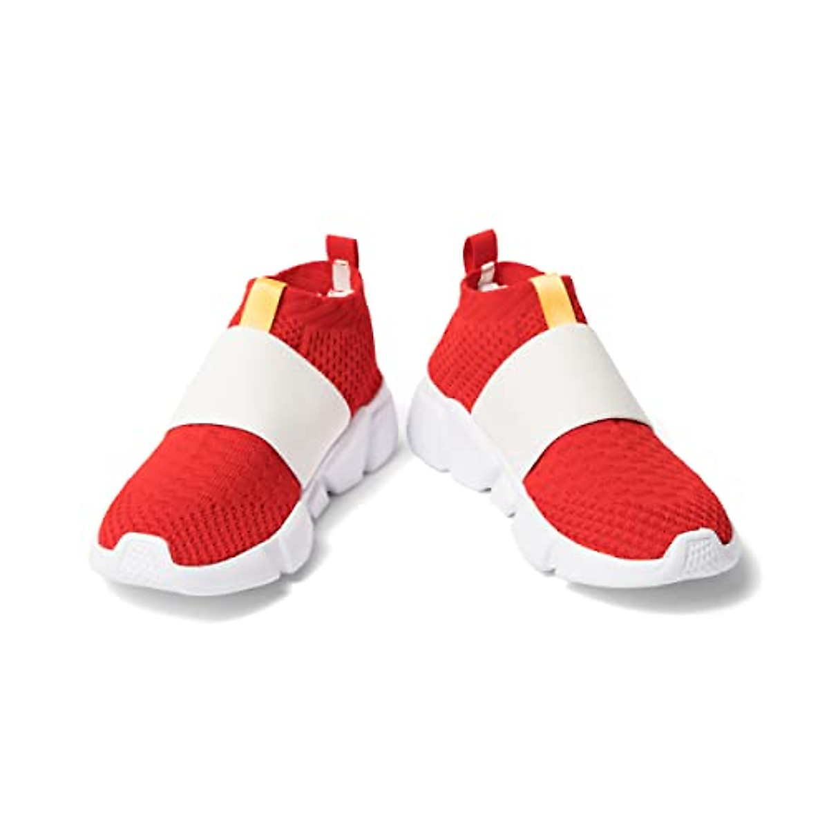 Chickadee Red Shoes – Stretch Knit Sneakers for Adult Men (us_Footwear_Size_System, Adult, Men, Numeric, Medium, Numeric_12)