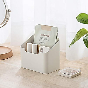 Poeland Remote Control Holder Desk Storage Organizer Box Container for Desk, Office Supplies, Home