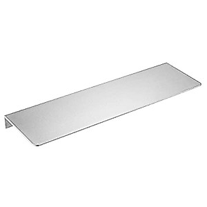 NA Storage Rack Utility Removable Display Wall-Mounted Storage Shelf White 50cm