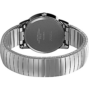 Timex T2H451 Easy Reader 35mm Silver-Tone Stainless Steel Expansion Band Watch