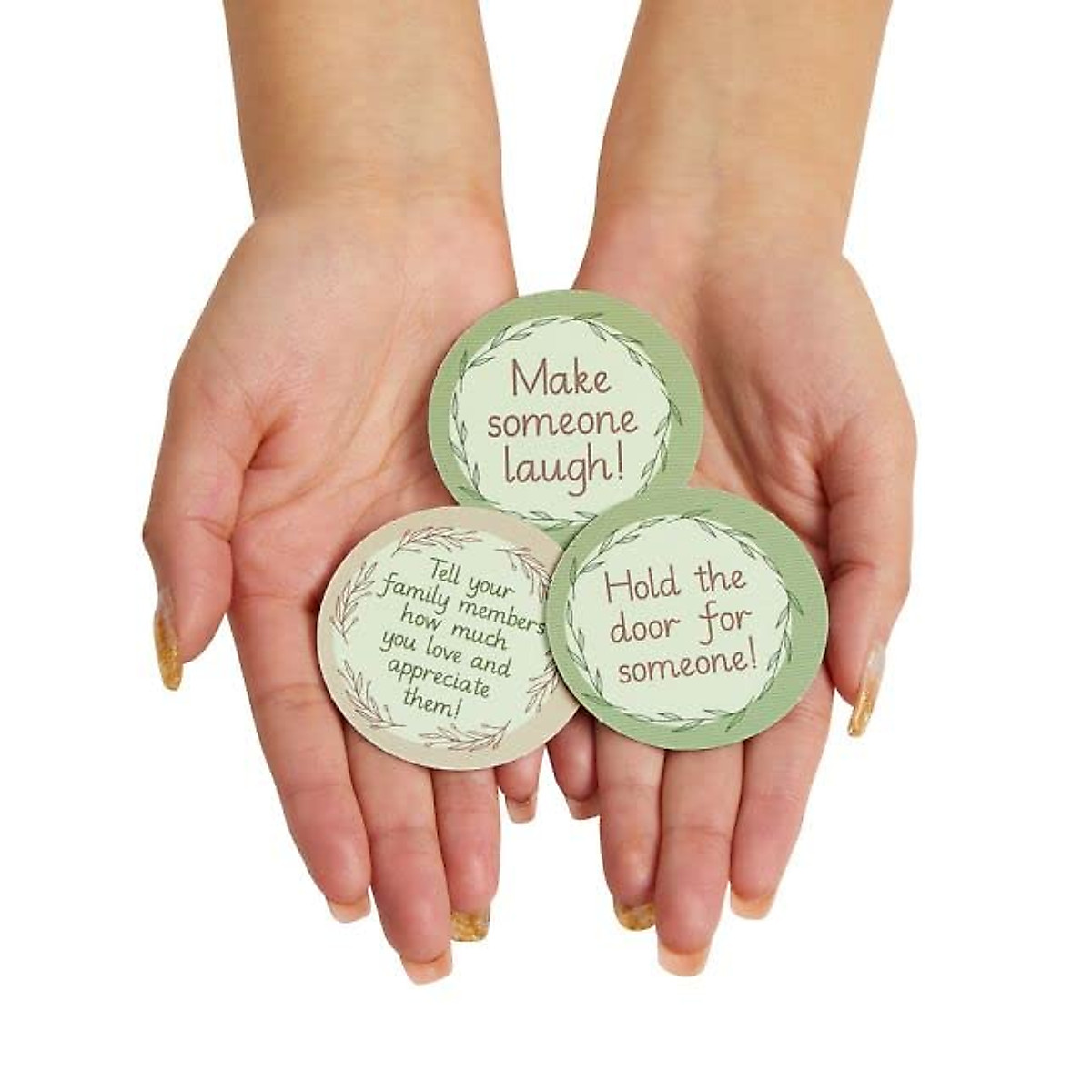 Really Good Stuff Classroom Random Acts of Kindness Chips – Set of 40 – Practice Spreading Kindness & Positivity to Others – Social-Emotional Learning – SEL for The Home and Classroom