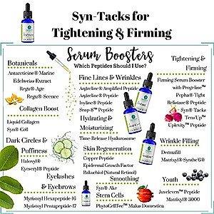 Syn Tacks Palmitoyl Dipeptide 5 Lifts Anti-Aging Firming Peptide Lotion Making Diy Serum Booster Original Suppleness Youthful Skin Perfection