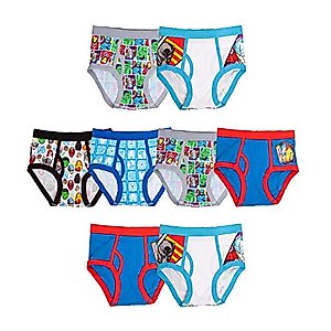 Marvel Boys' Hero Avengers Underwear Multipacks, Avngr 8pk Brief, 6