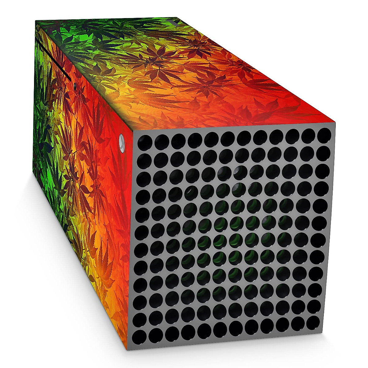 GNG Weed Skins Compatible with Xbox Series X Console Decal Vinal Sticker + 2 Controller Set