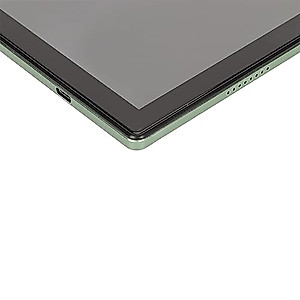 ICRPSTU 10.1 Inch Tablet, Tablet Dual Speakers Octa Core Processor 8GB 256GB 100-240V Green for Android 12 for Home (US Plug)