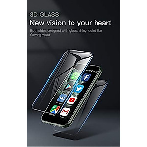 Truely Super Mini Smartphone, SOYES XS11 Unlocked, 3G WCDMA Android Mobile Phone 2.5 Touch Screen 1GB RAM 8GB ROM Dual SIM