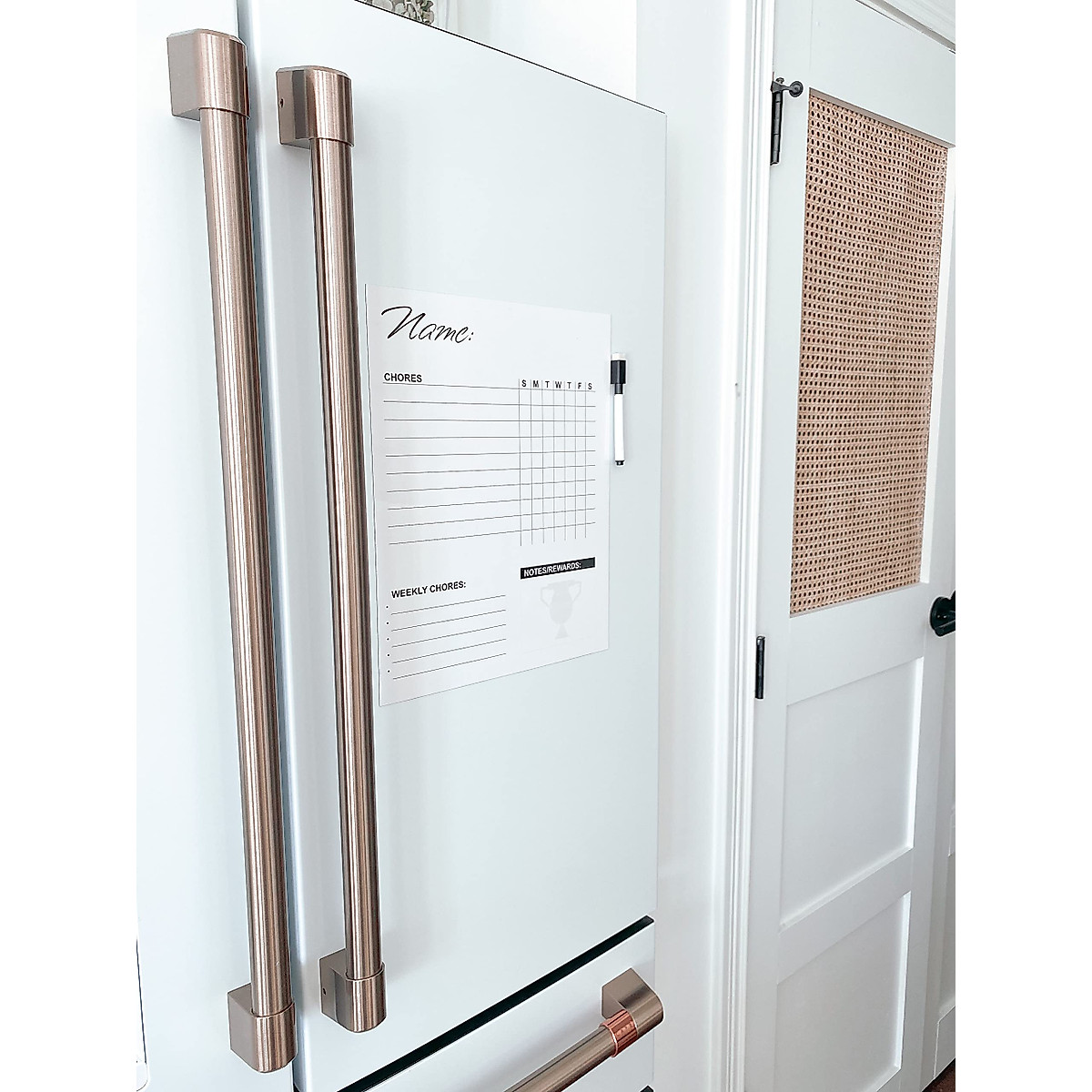 Habit Tracker Chores Chart for Kids, Dry Erase Board Behavior Chart for Multiple Kids 3 Pack, Incentives Chore Chart for Multiple Kids Dry Erase Magnetic (Chore Chart for Kids 1 Pack)