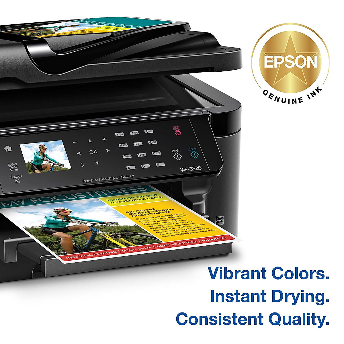 Epson T126120-BCS DURABrite Ultra Black and Color Combo Pack High Capacity -Cartridge -Ink