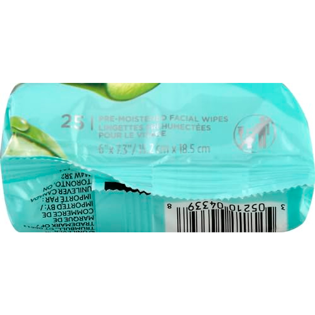 Pond's Vitamin Micellar Wipes For Dry Skin Hydrate Aloe Vera Removes Waterproof Makeup 25 Wipes