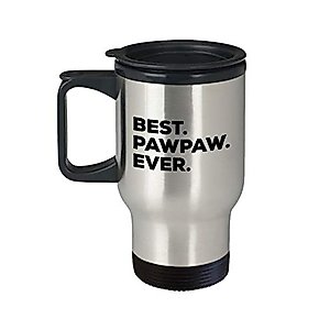 PawPaw Gifts - Best PawPaw Ever Travel Mug - Gifts From Grandchildren - Gifts For A Novelty Present Idea