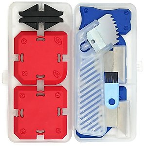 12Pcs Caulking Tool Kit, Professional Silicone Profiling Kit with Sealant Finishing Tools and Caulk Removal Tools