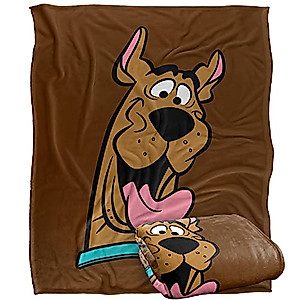 Scooby-Doo Scooby Happy Officially Licensed Silky Touch Super Soft Throw Blanket 50" x 60"