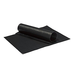 Oven Liner BBQ Grill Mat 40x33cm Non Stick Barbecue Baking Mats Reusable Teflon Oven Liner Sheets Baking on Gas Charcoal Electric Oven Black (2)