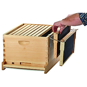 Little Giant® Metal Bee Frame Holder | Attachable Beehive Frame Rest for Beekeeping | Hive Rest | Hive Frame Holder | Beekeeping Supplies