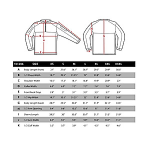 Condor Elite 101206-001-XXL Trident Battle Top Ls OD, XXL