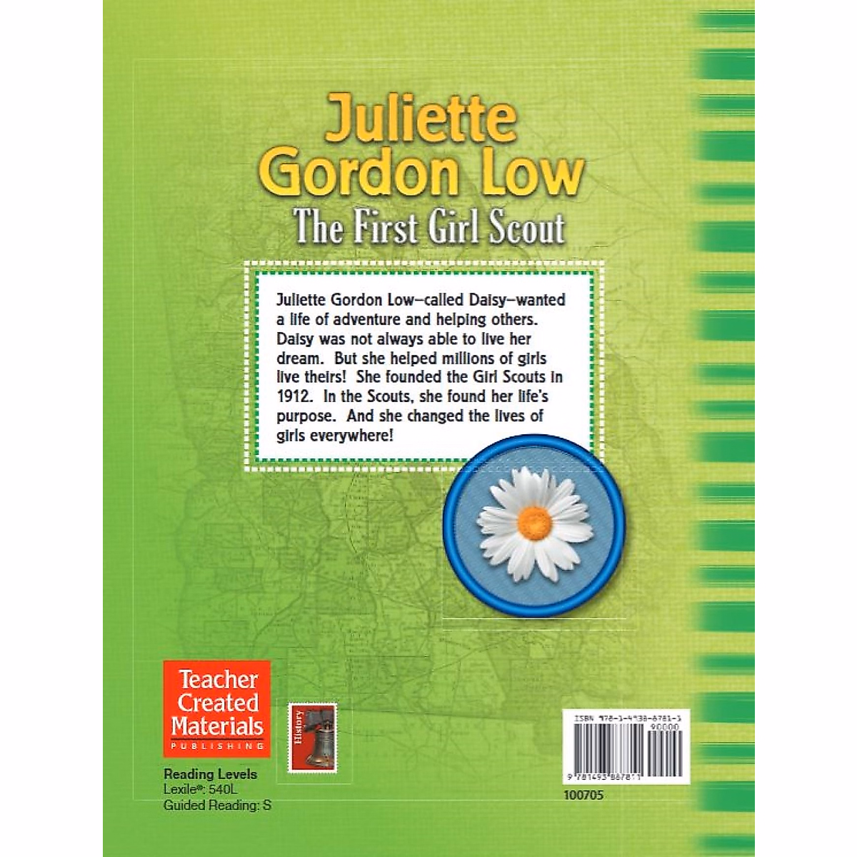 Teacher Created Materials 100705 Juliette GORDON Low: The First Girl Scout (Primary Source Readers)