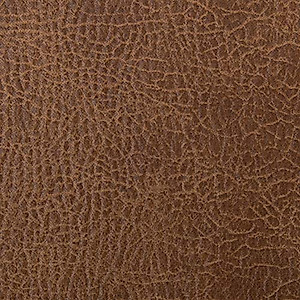 HomePop Faux Leather Button Tufted Decorative Bench with Metal Base, Brown