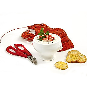 Norpro 6516 Ultimate Seafood Shears Red 7.5" x 3" x .5"