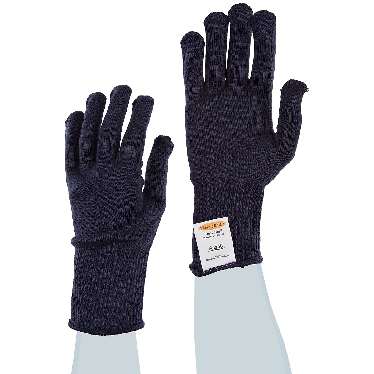 Ansell ThermaKnit 78-101 Thermolite Fast Wicking Fiber Insulator Glove, One Size Fits All (Pack of 12 Pairs)