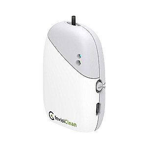 Small Portable Personal Air Purifier | Wearable Around the Neck | Use on Desk, Airplane, Train, or Bus | Negative Ion Generator Filters Odors, Dust, Allergens, & More | Lithium Battery Powered