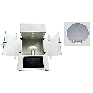 HFBTE Automatic Liquid Surface Tensiometer Pt Board Interfacial Tension Meter Tester with Platinum Board Wilhelmy Plate Method Measuring Modes Range 0 to 1000 mN/m Precision 0.1mN/m Data Storage