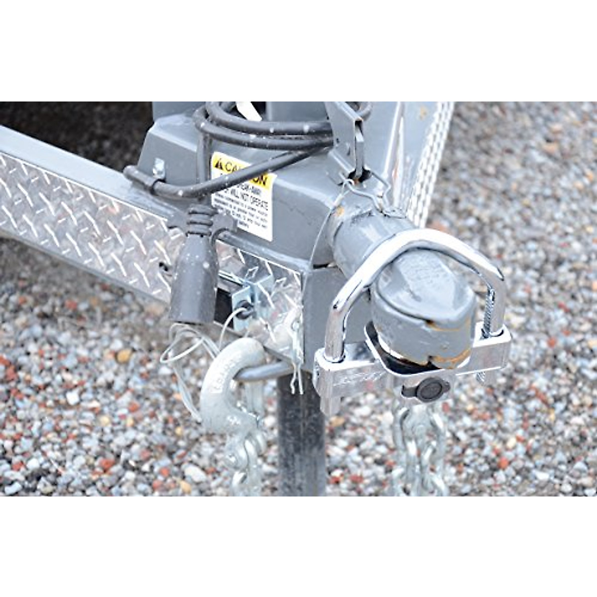 Fastway Fortress 86-00-5015 Maximum Security Universal Coupler Lock for 1 7/8 Inch, 2 Inch and 2 5/16 Inch Couplers