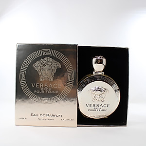 Versace Eros Eau De Parfum Spray 3.4 oz Women