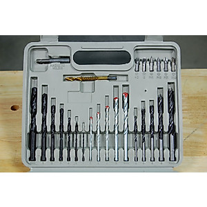 Official Rotorazer Professional 310-piece Contractor's Drill Bit Set for Bits, Screws and Parts for Screwdrivers, Saws, Drills, Wood, Walls, Metal and Plastic AS SEEN ON TV