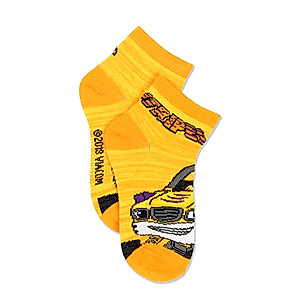 Nickelodeon Blaze and the Monster Machines Toddler Boys 6 pack Socks (Medium (6-8), Multi)