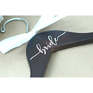 Wedding Hanger, Bride Hanger, Bridal Wedding Gift, Decal