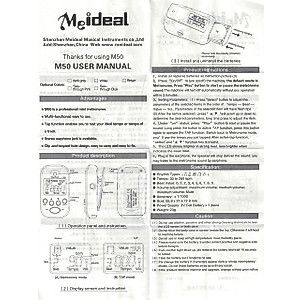 Metronome,Digital Metronome,Electronic Metronome,Clip On With Battery,Suitable for Piano,Violin,Guitar,Drum,Running,Dancing - Black