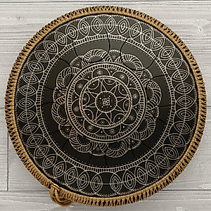 GUDA DRUM Freezbee with Premium design and Soft Rope Decoration