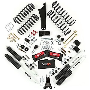Rugged Ridge 18415.50 Suspension Lift Kit, 2.5 Inch, Shocks; 07-18 Jeep Wrangler JK