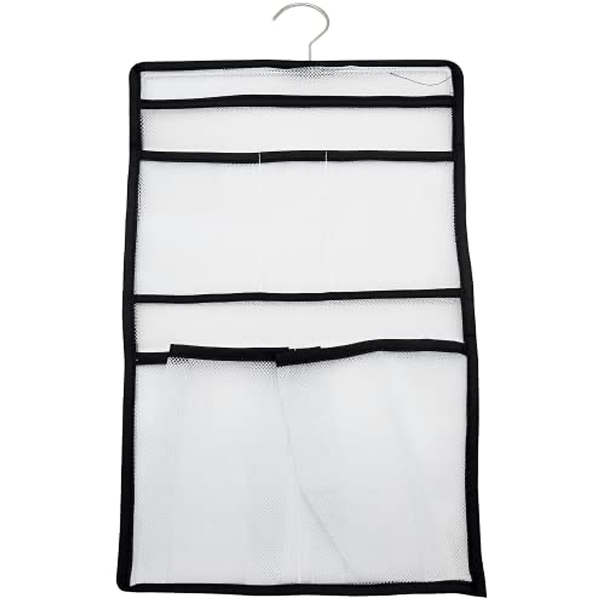 Skybenders Mesh 5 Pocket Hanging Shower Caddy 12in x 20in - Over the Door Or Shower Curtain Organizer, Perfect For The Gym, Your Next Cruise, RV Or Camping Trip. Most Desired Traveling Gift & Great For College Dorm Showers.