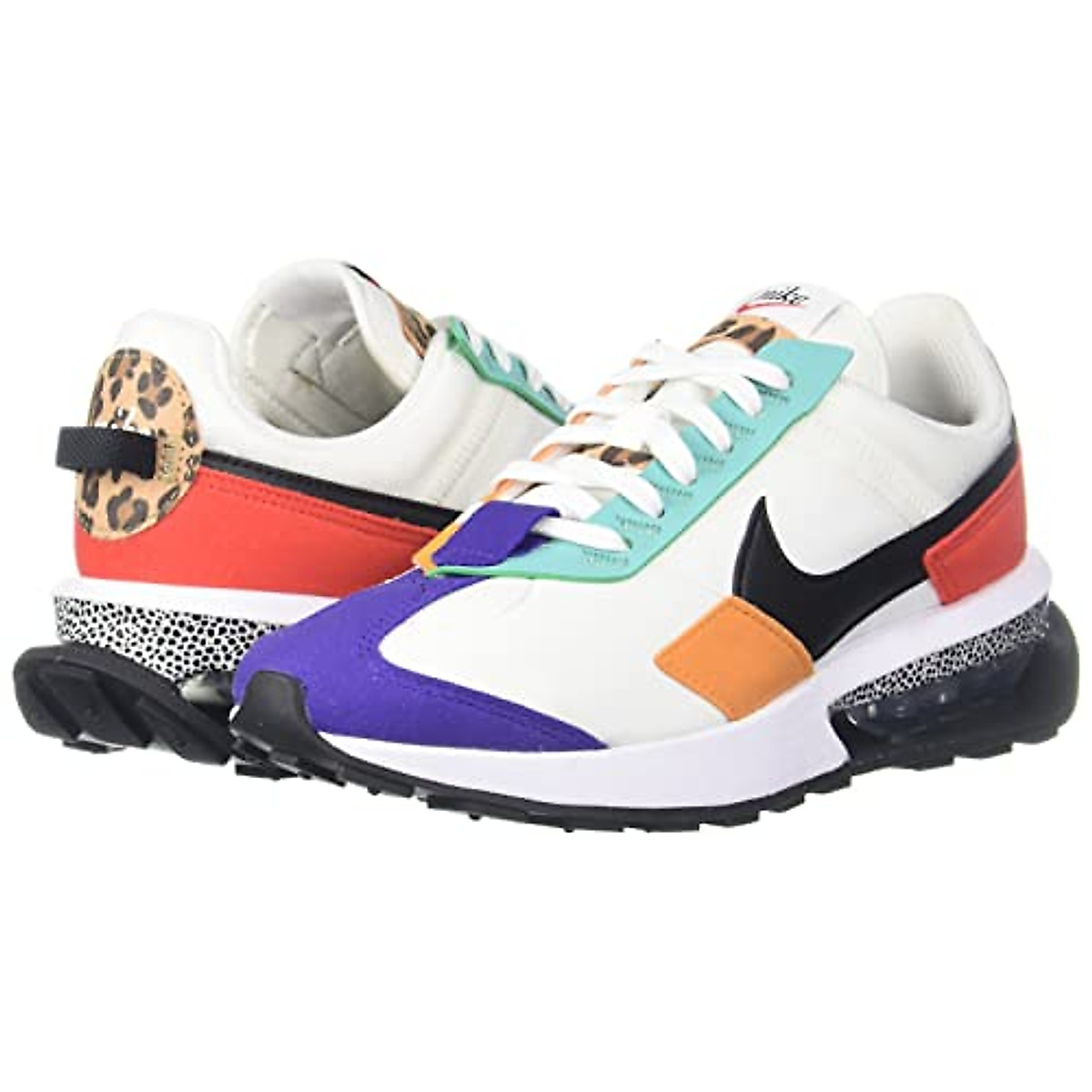 Nike Women's Air Max Pre-Day Shoe, Summit White/Black/Habenero, 7.5 US