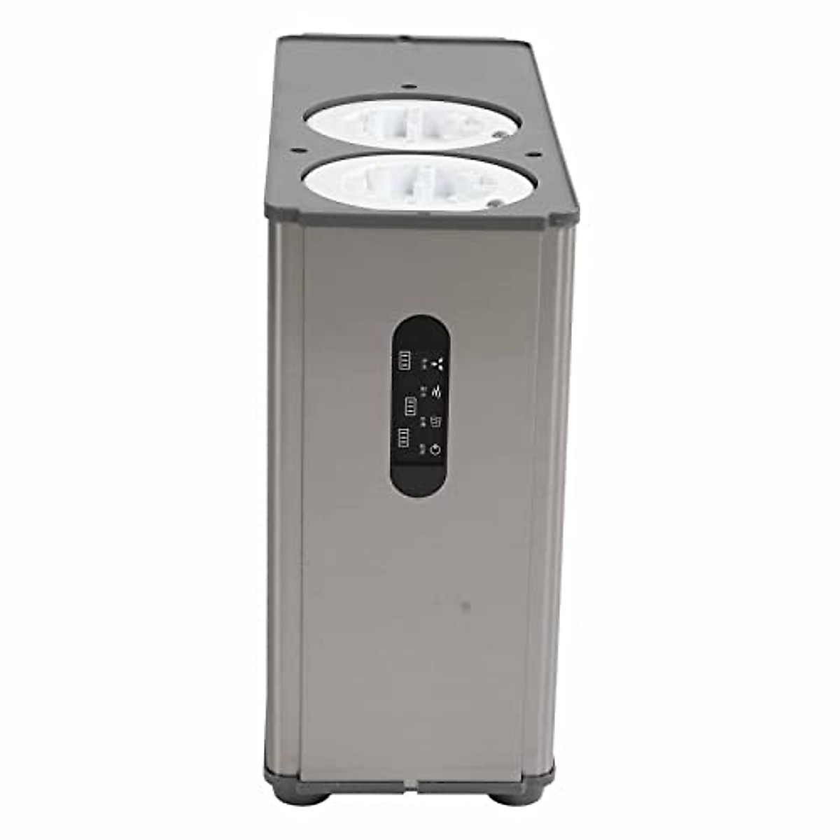 Stainless Steel Water Purifier, 600 Gallons Daily Rate 4 in 2 Tankless 80W Reverse Osmosis Water Purifier 1.5:1 Pure Waste Ratio Industrial for Home(US Plug 100‑240V)