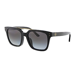 Tory Burch TY7166U 1326/8G Sunglasses Women's Black/Grey Gradient Lenses 52mm