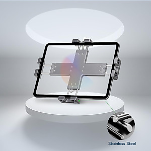 FANAUE Tablet Holder for Car with Ball Head, Lightweight Design, 360 Rotatable Ipad Mount - for Your Windshield, Dashboard, or Desk,Compatible with All 8"-12.9" Tablets (iPad Mini, iPad Pro 12.9)